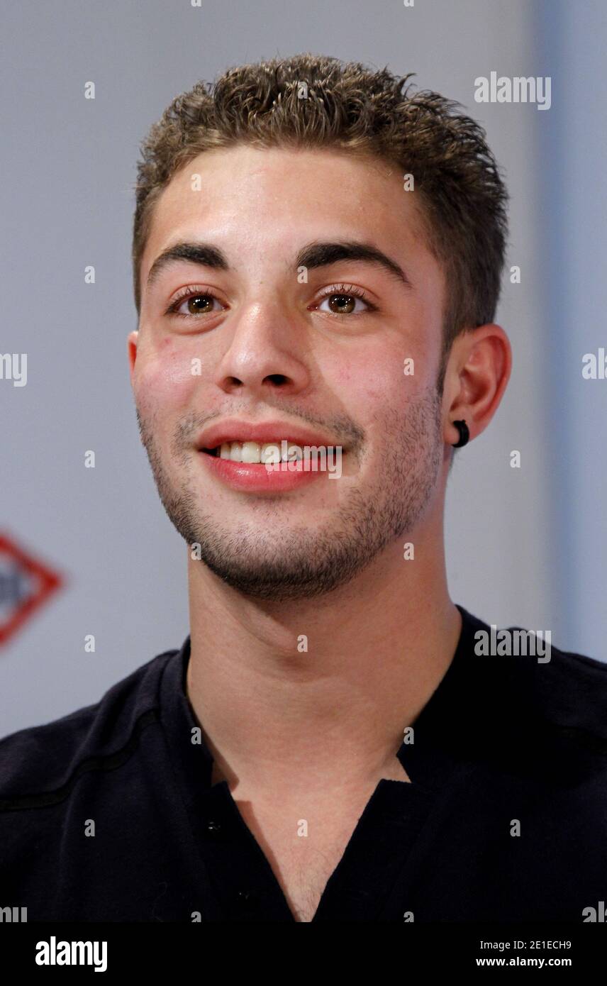 Marwan Berreni of Plus Belle La Vie posing during the 13th Luchon ...