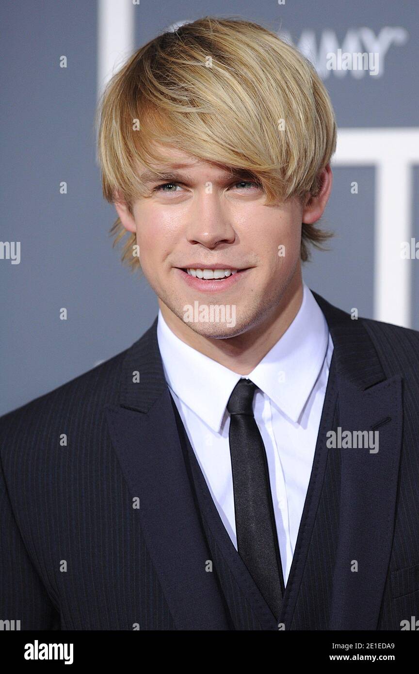 Chord Overstreet arriving at the 53rd Annual Grammy Awards held at the ...
