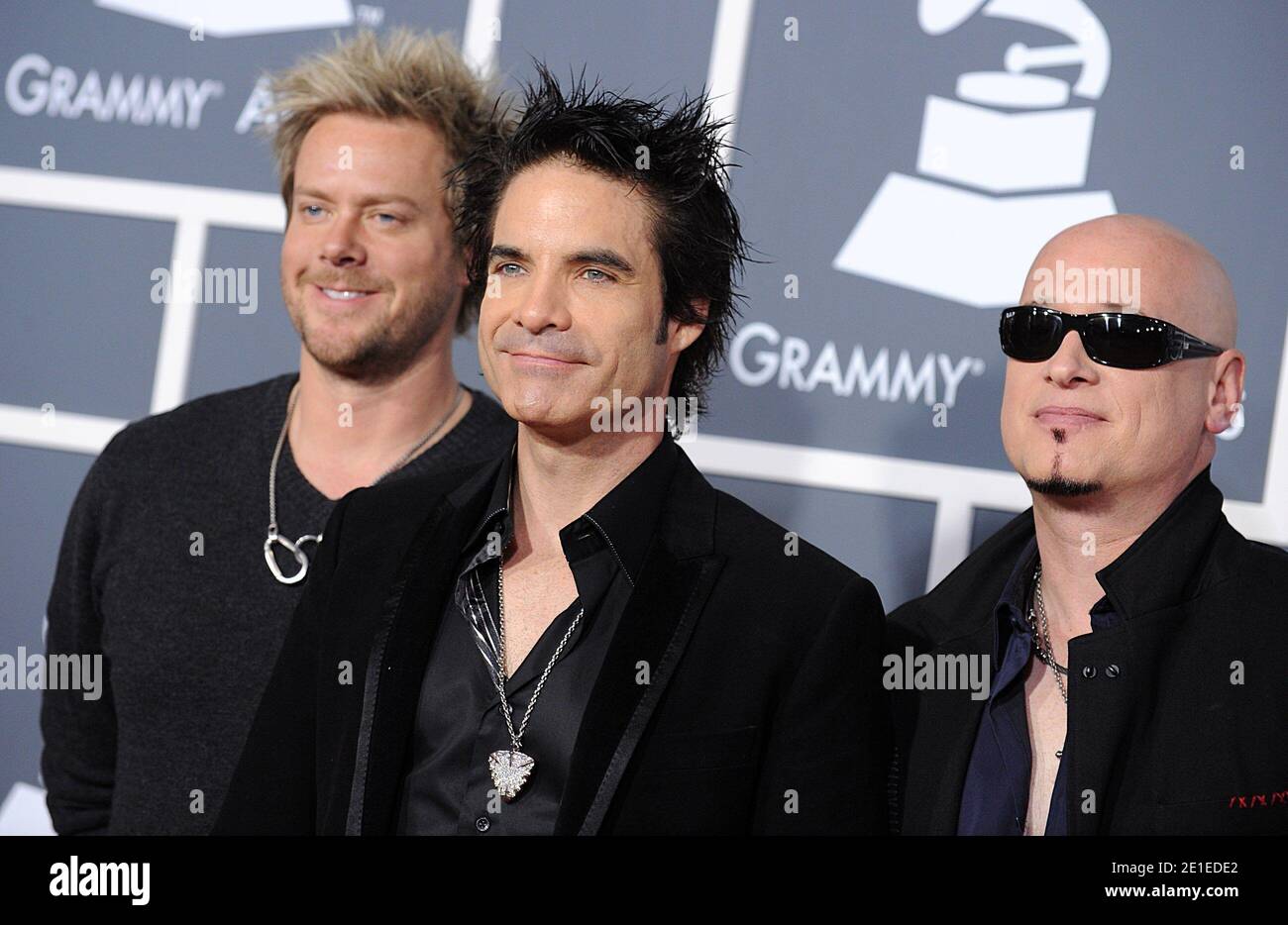 (left to right) Scott Underwood, Patrick Monahan and Jimmy Stafford of ...