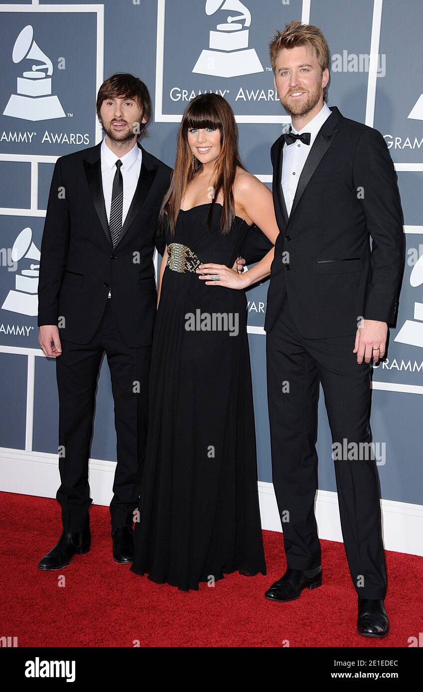 (left to right) Dave Haywood, Hillary Scott and Charles Kelley of Lady ...