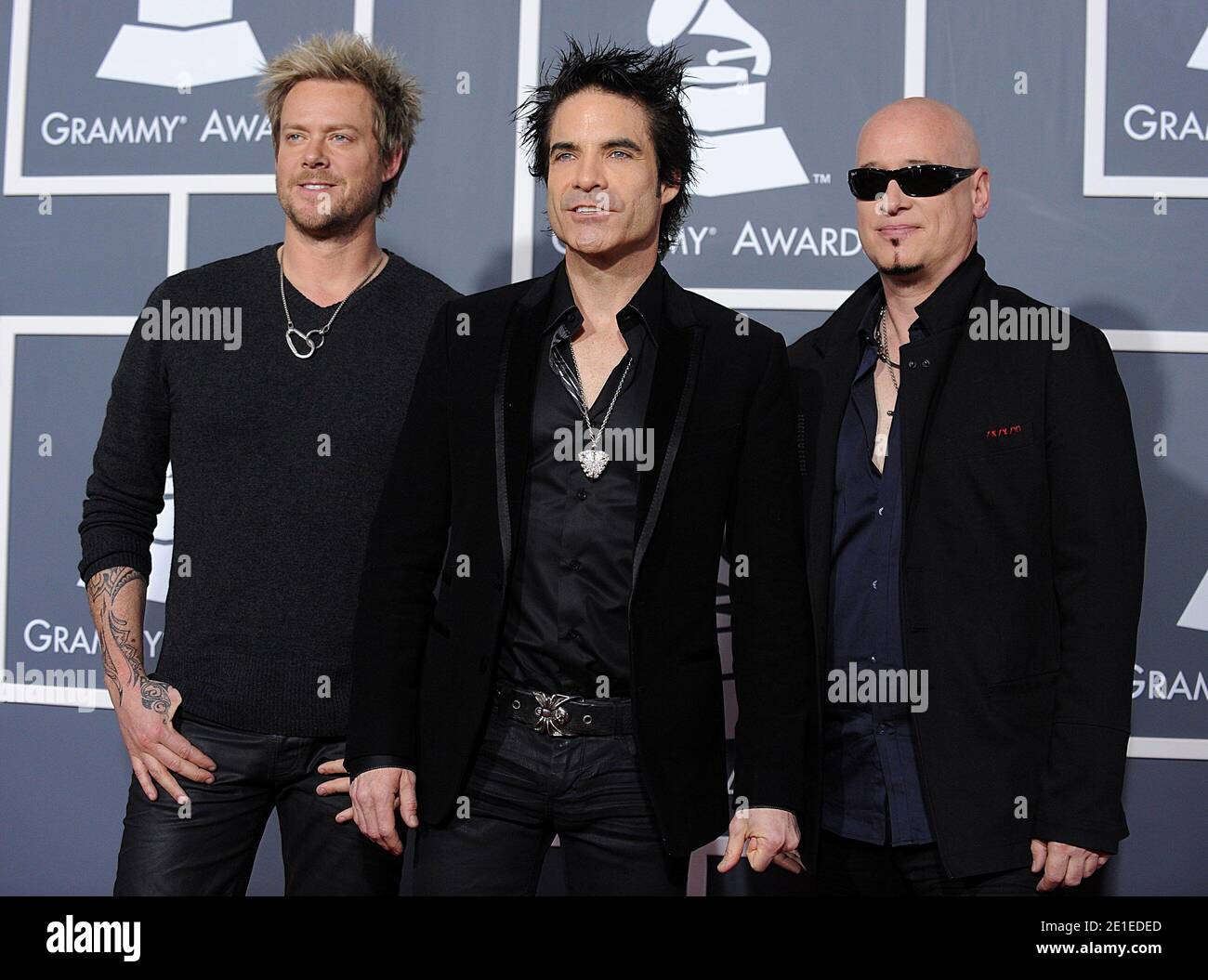 (left to right) Scott Underwood, Patrick Monahan and Jimmy Stafford of ...