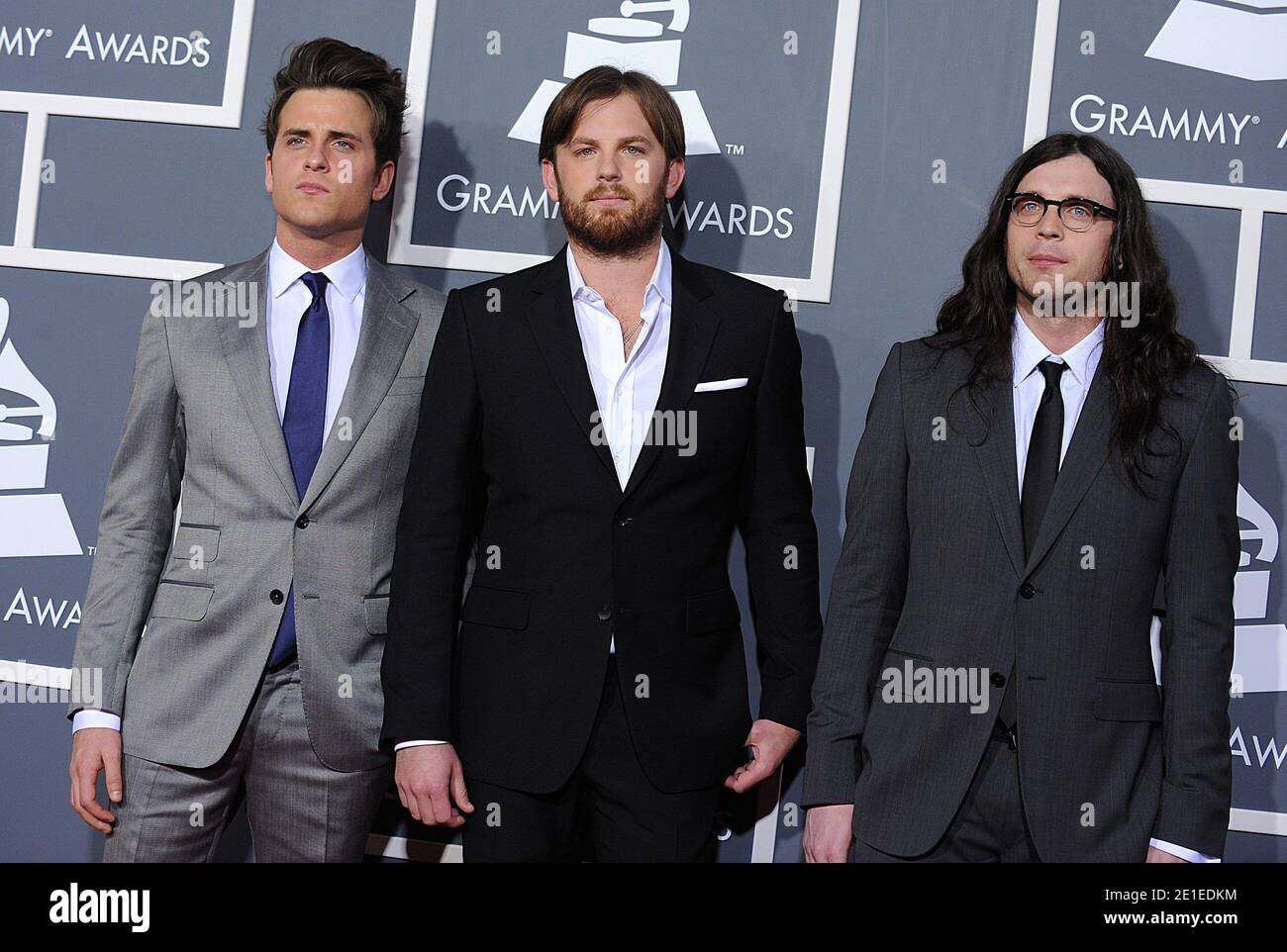 Caleb followill kings leon arriving hi-res stock photography and images ...
