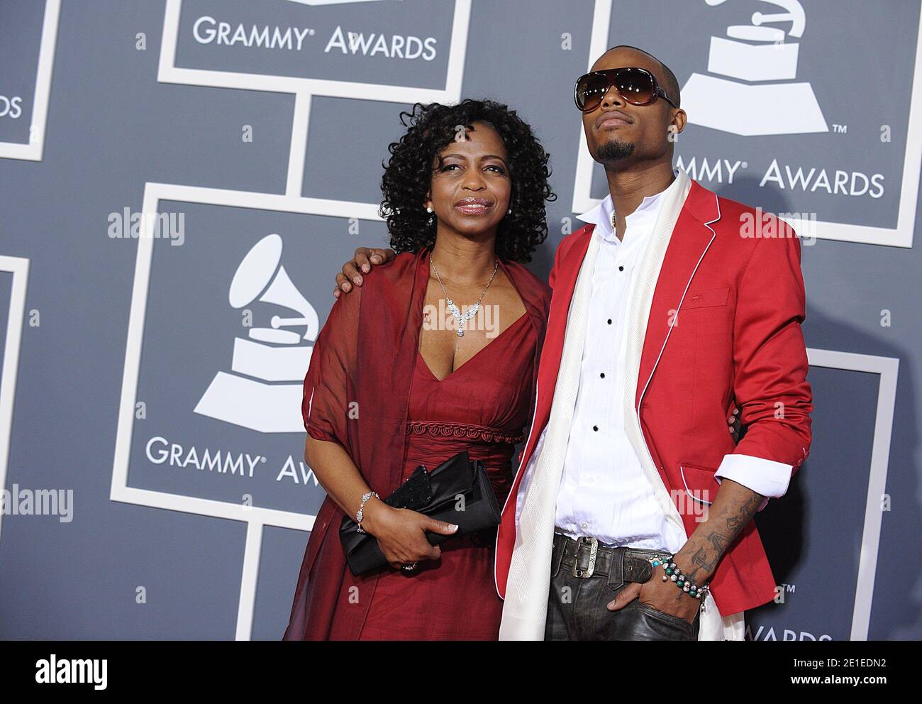 B.o.B arriving at the 53rd Annual Grammy Awards held at the Staples ...