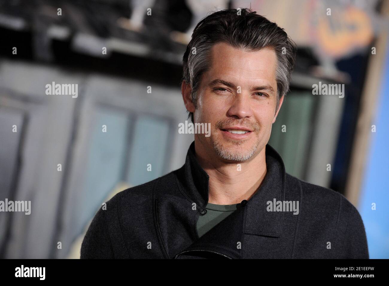Timothy Olyphant arriving at the premiere of Paramount Pictures 'Rango ...