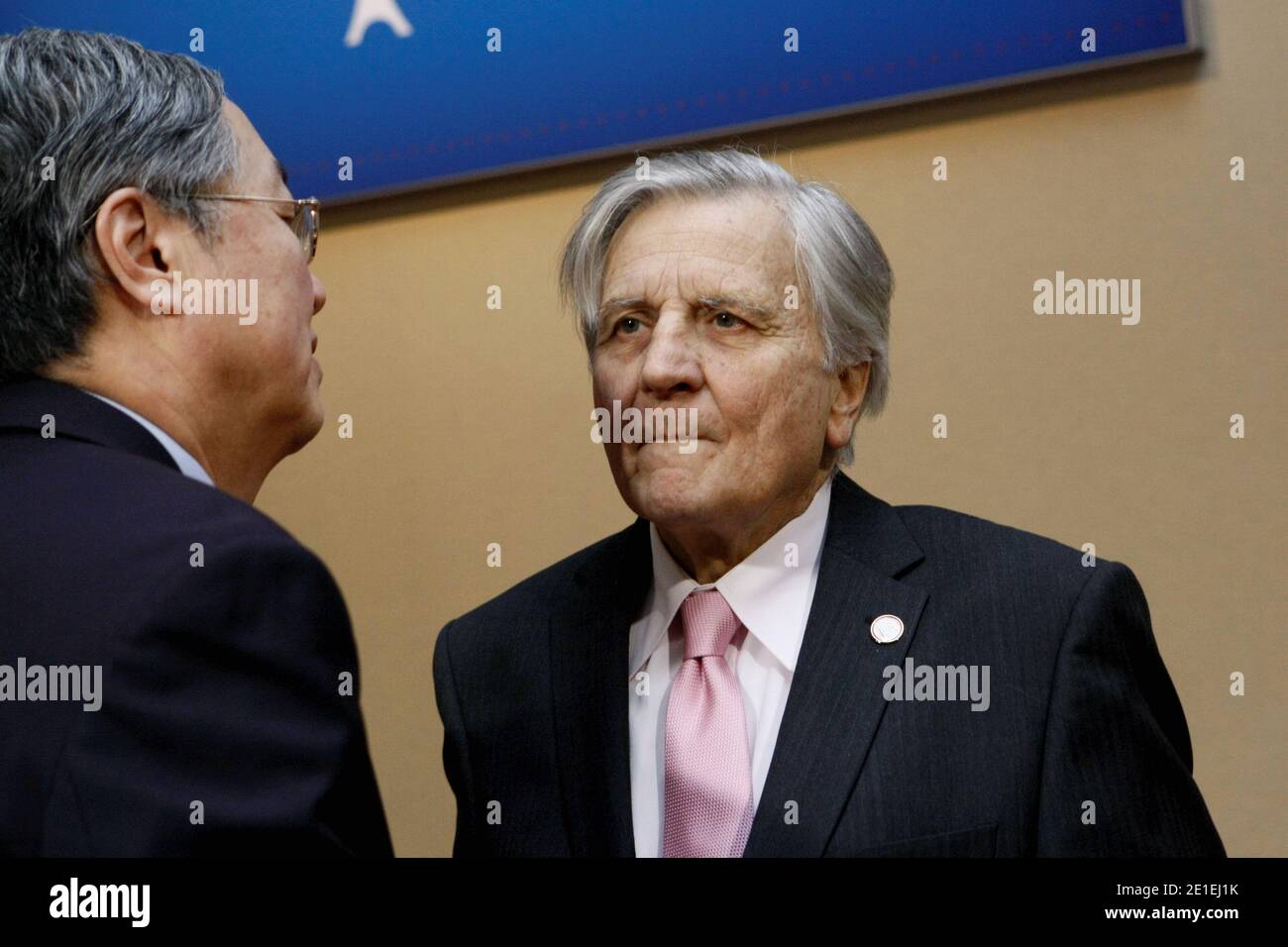 Central Bank of China Governor Xiaochuan Zhou and President European ...