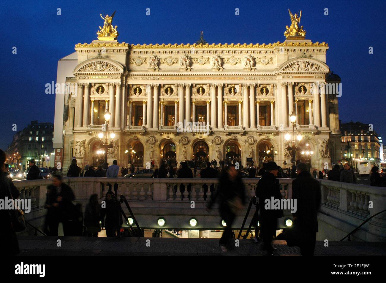The Opera Garnier, also known as the Palais Garnier or 'Opera de Paris ...