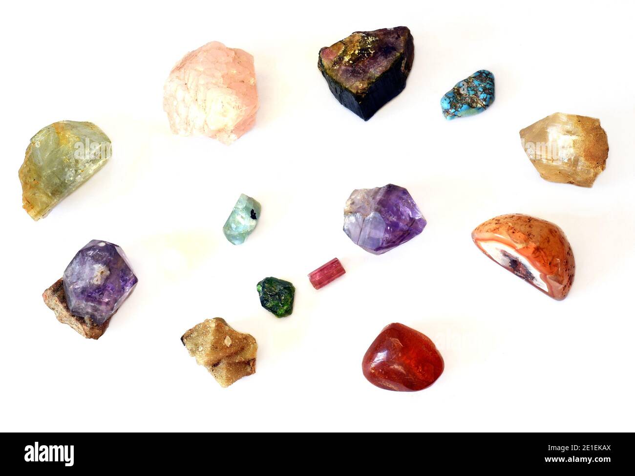 Minerals in rock Cut Out Stock Images & Pictures - Alamy