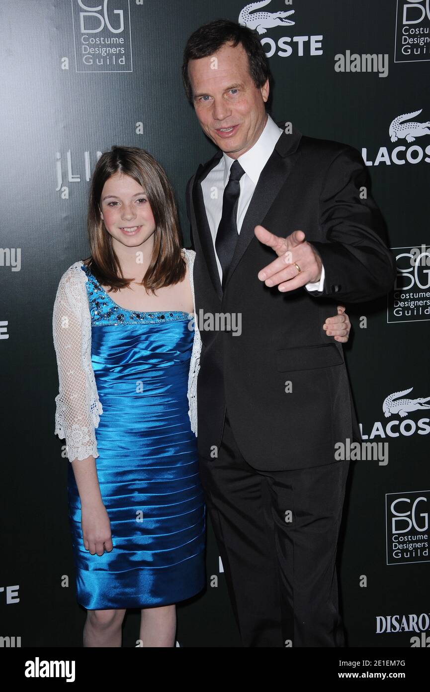 Bill Paxton and his daughter attend the 13th Annual Costume Designers ...