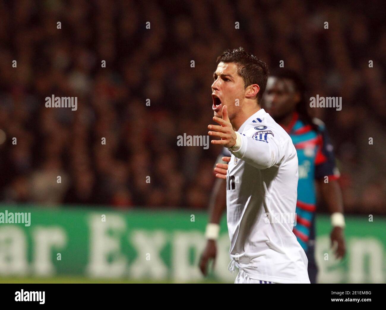 Madrid's Cristiano Ronaldo disappointed during the Champion's League 1/ ...