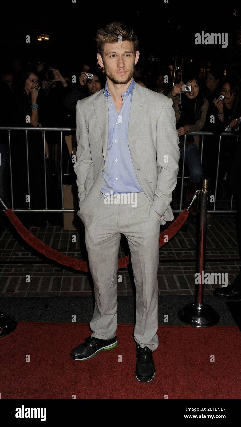 Alex Pettyfer attends the Beastly premiere held at The Grove in Los ...