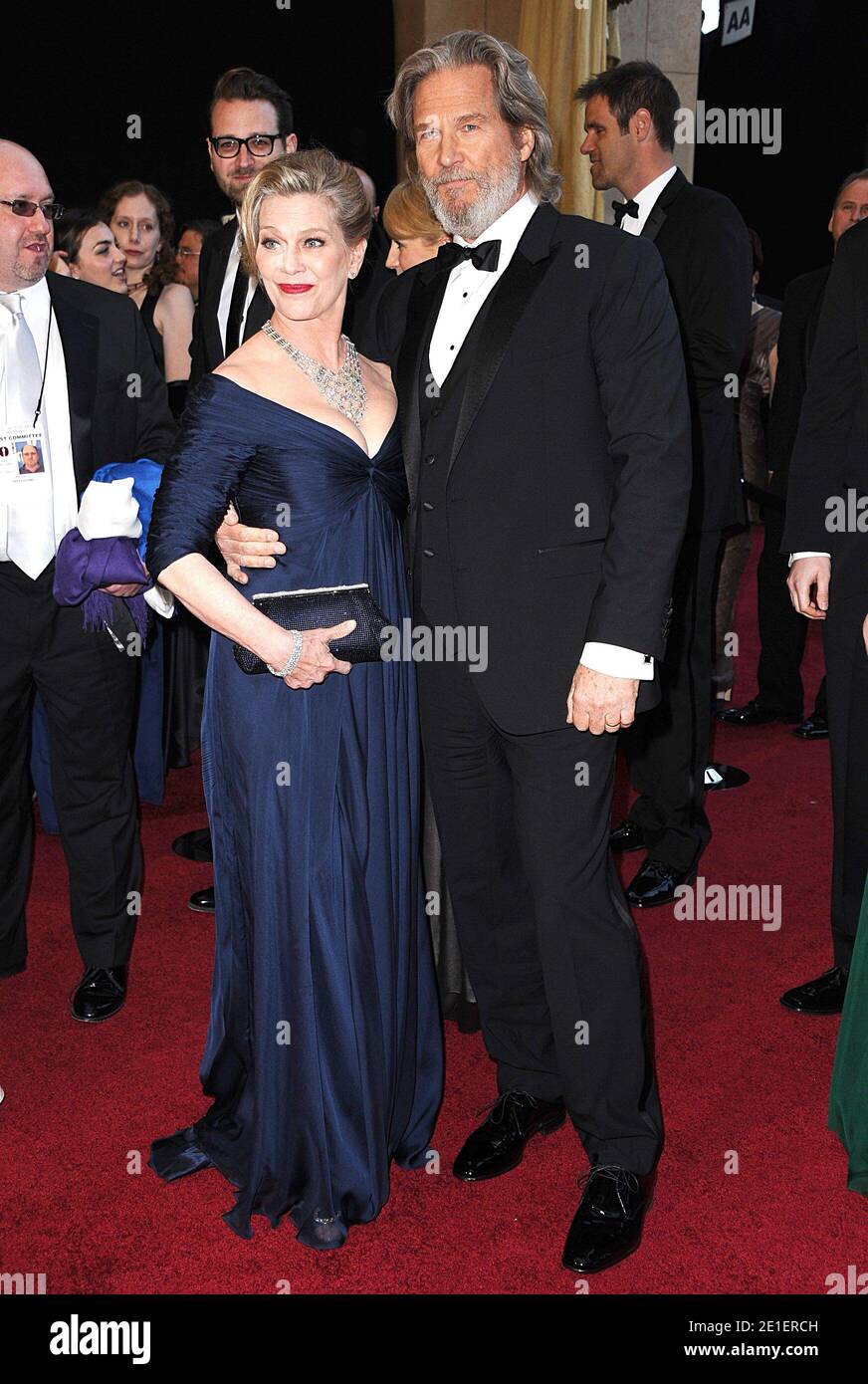 Susan Bridges and Jeff Bridges arrives at the 83rd Annual Academy ...