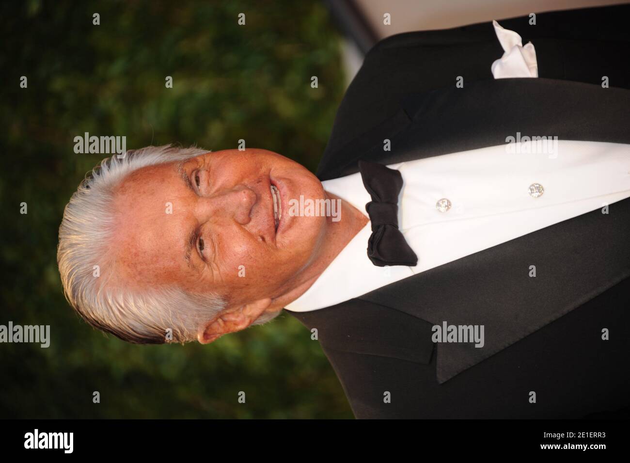 Actor George Hamilton arrives at the Vanity Fair Oscar party hosted by ...