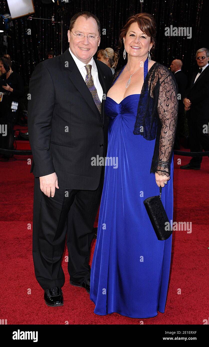 John Lasseter and Nancy Lasseter arrive at the 83rd Annual Academy ...