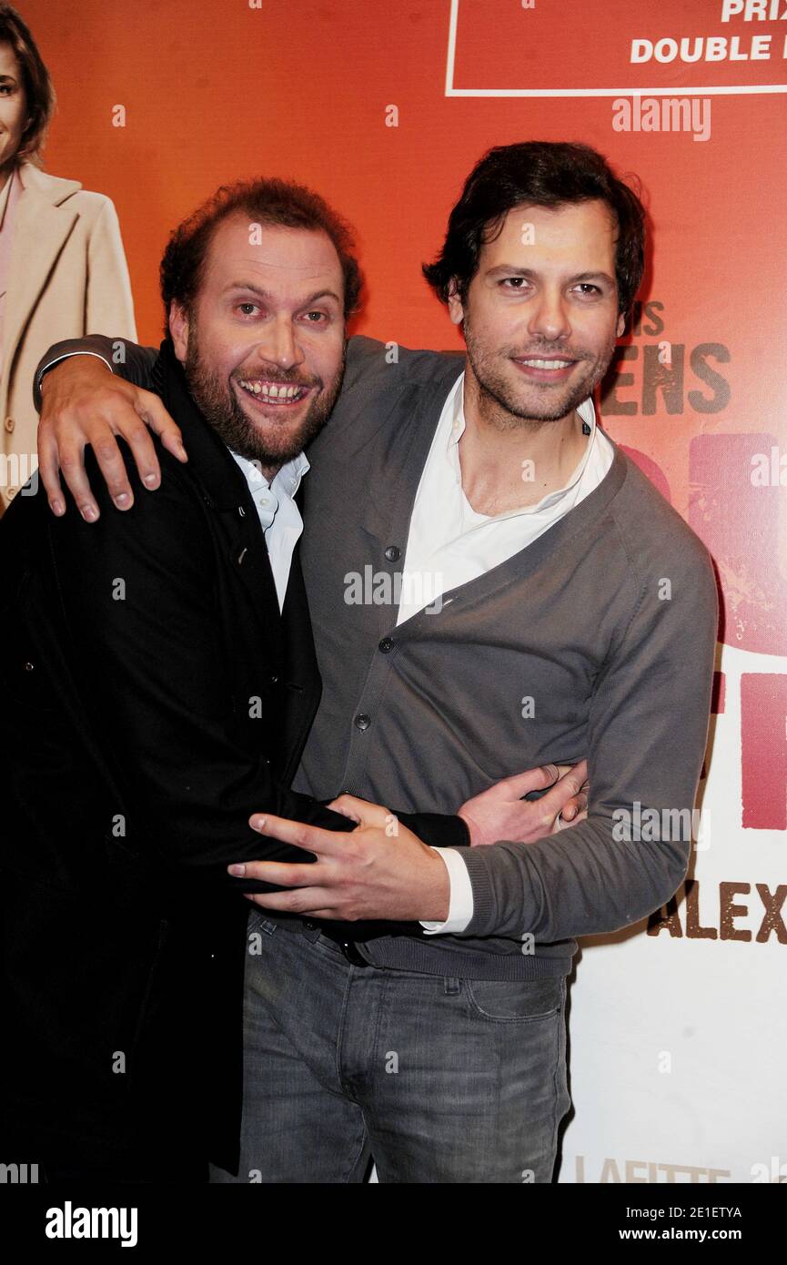 Francois Damiens and Laurent Lafitte attend the Premiere of 'Une Pure ...