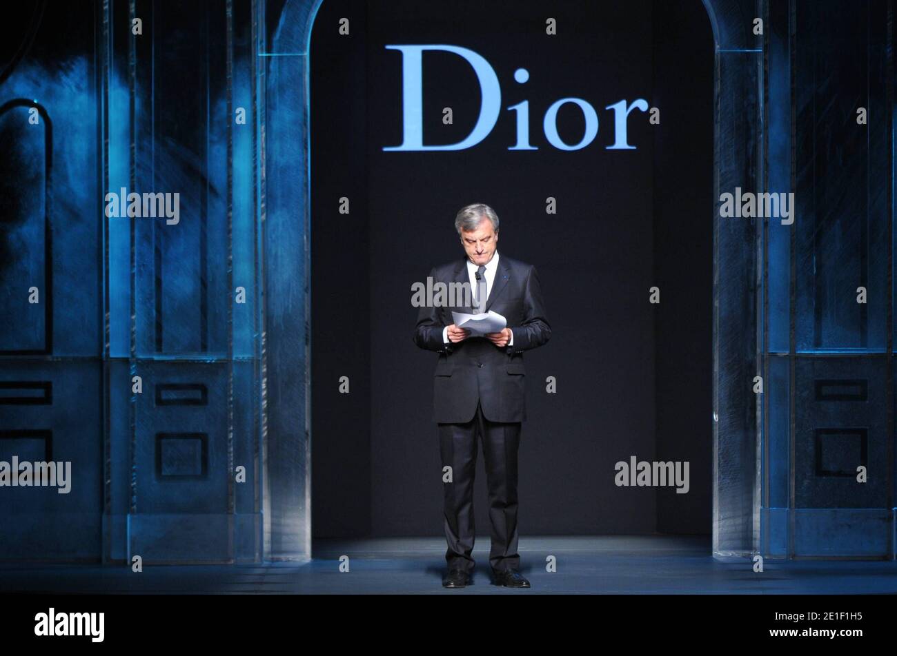 Christian Dior CEO Sidney Toledano is pictured during Christian Dior ...