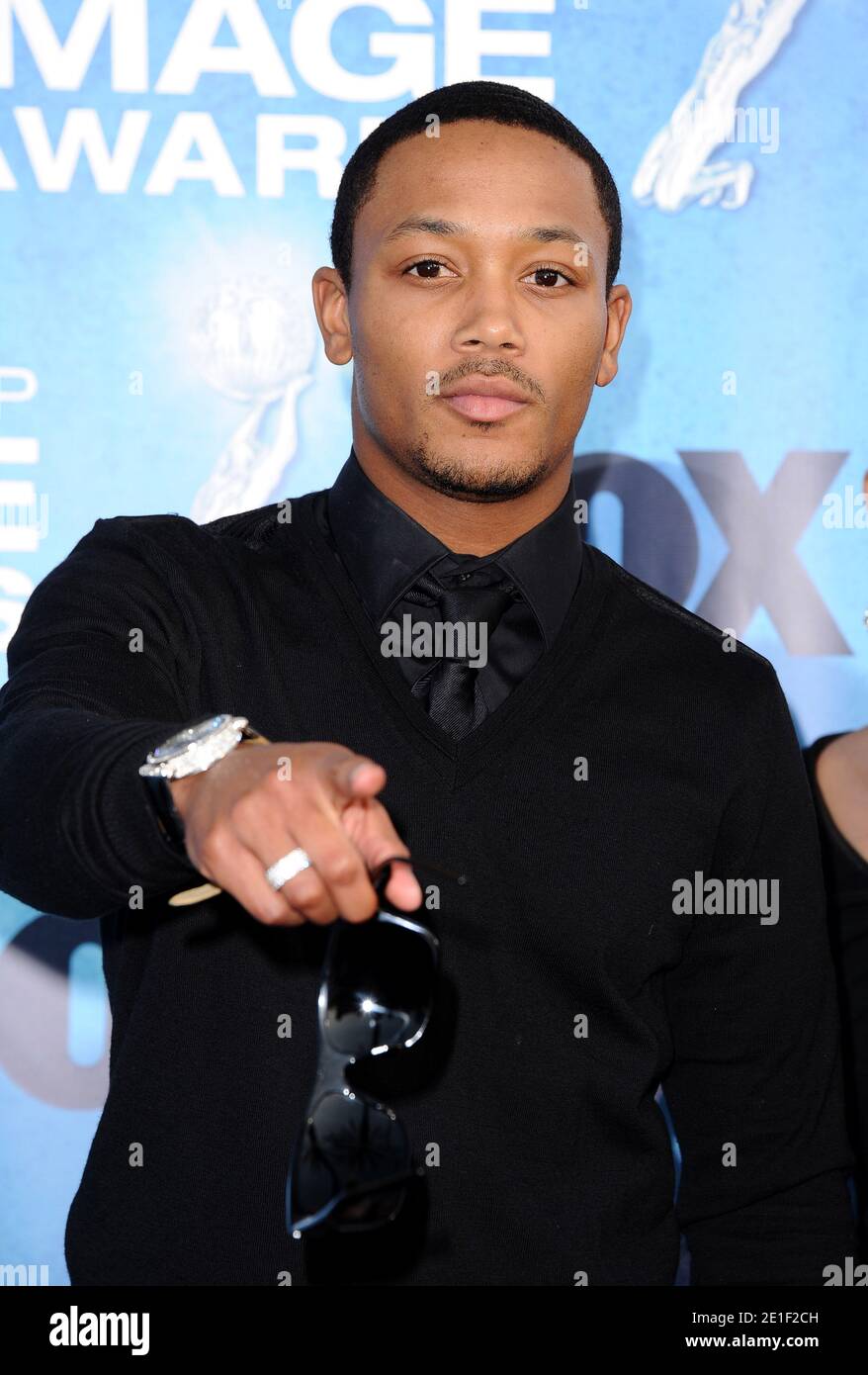 Romeo attends the 42nd NAACP Image Awards at the Shrine Auditorium in ...