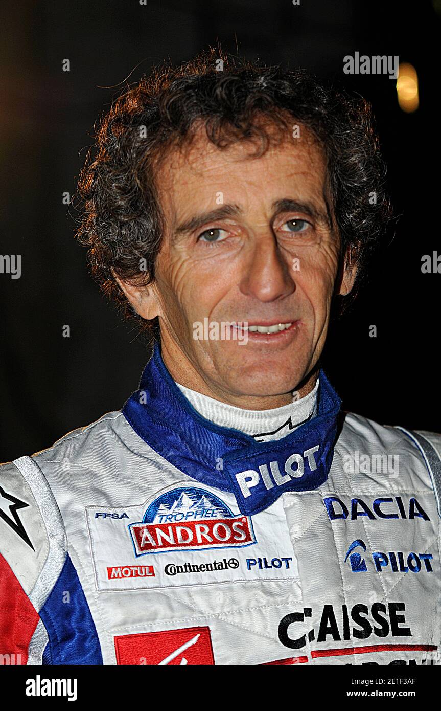 Alain Prost during the Andros Trophy Final held at Stade de France in ...