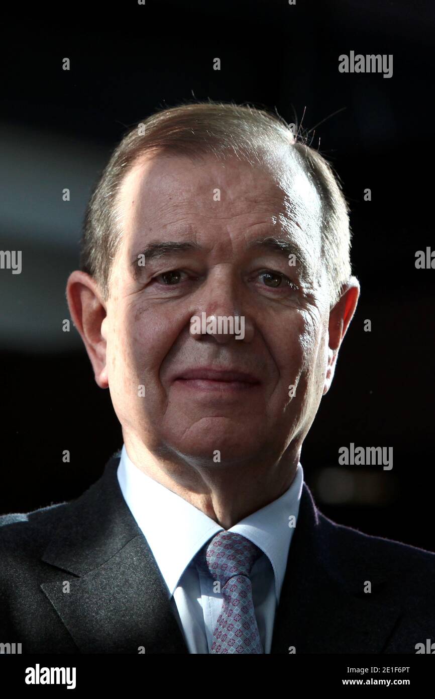 French Minister for Relations with Parliament Patrick Ollier visits ...