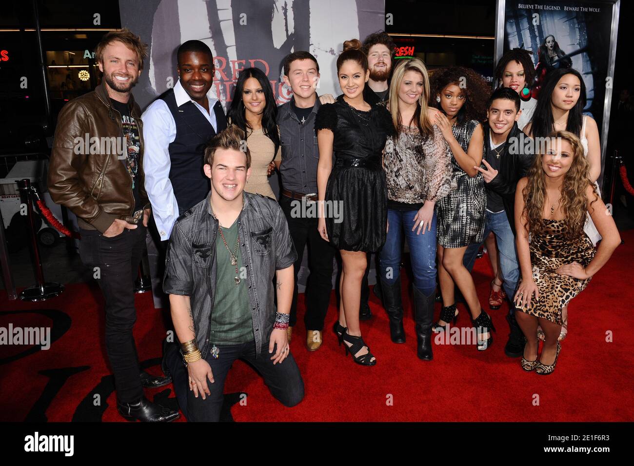 American Idol finalist attend the Warner Bros. premiere of "Red Riding ...