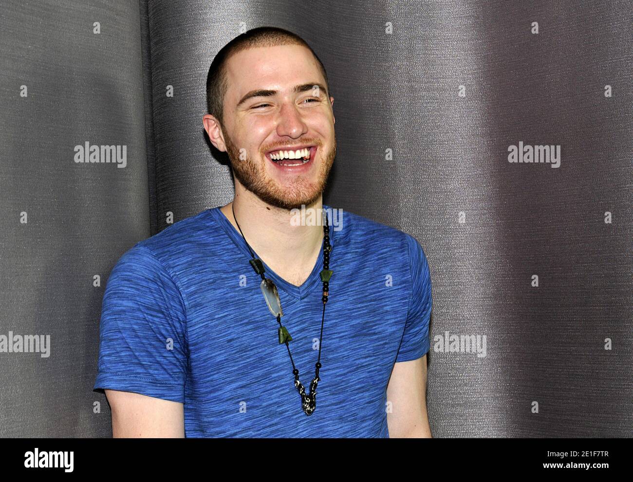 US singer Mike Posner poses after a showcase at the Renaissance Arc de ...
