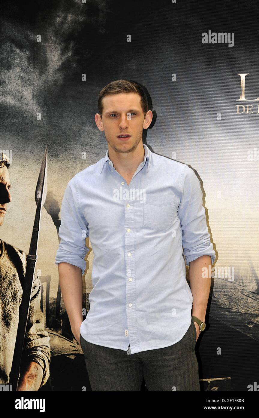 Jamie Bell posing for a photocall for Kevin MacDonald's new movie ' The ...