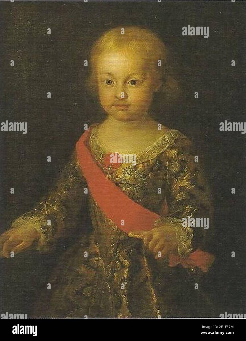 Liani - Felipe of Bourbon (1747-1777 Stock Photo - Alamy