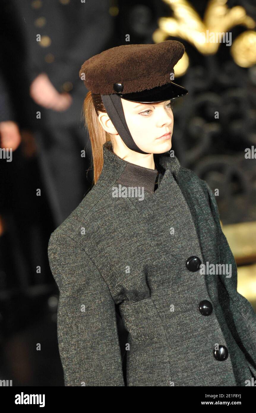 A model displays a creation by Marc Jacobs for Louis Vuitton Ready-To ...