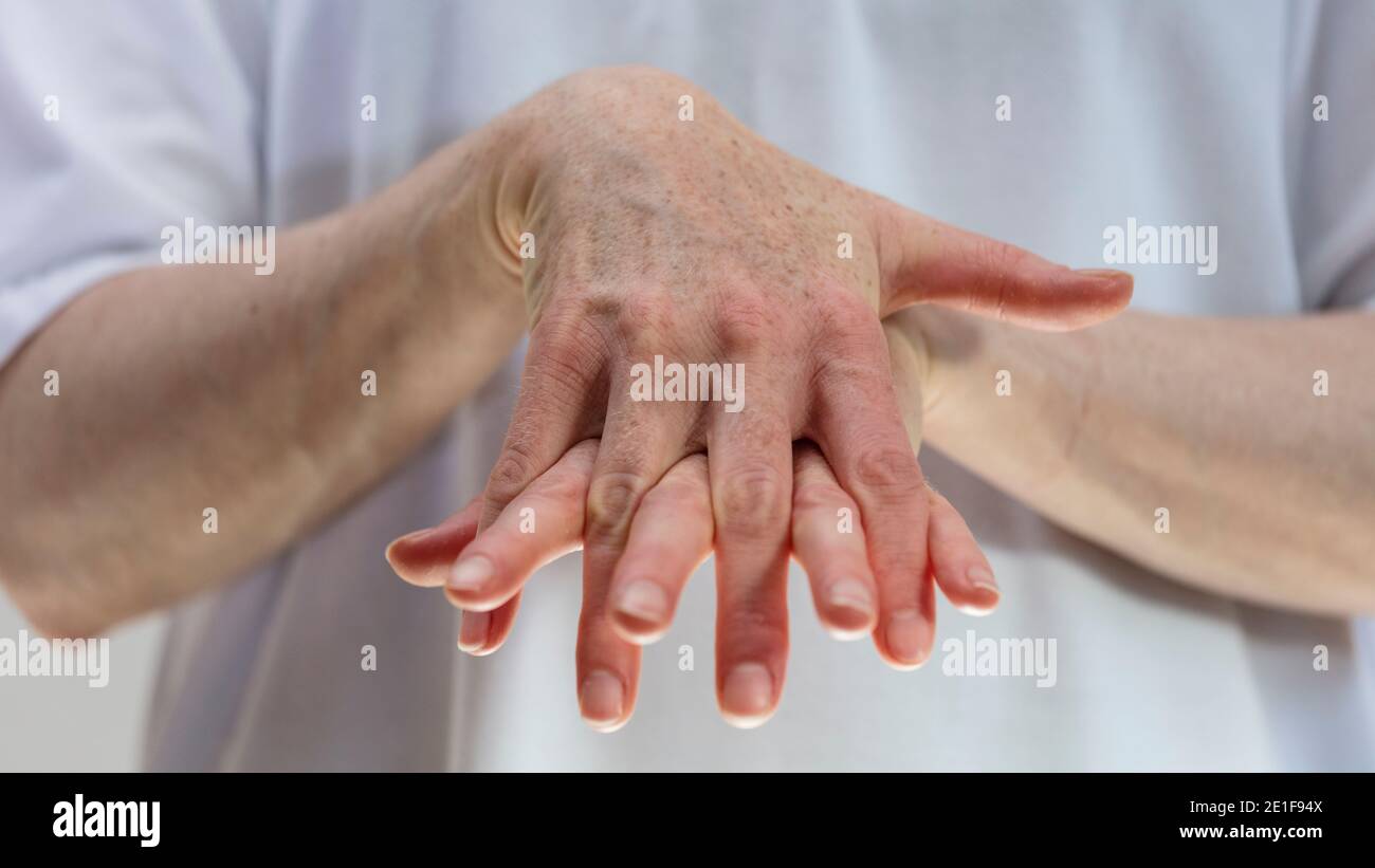 essential hand hygiene and disinfection procedures Stock Photo - Alamy