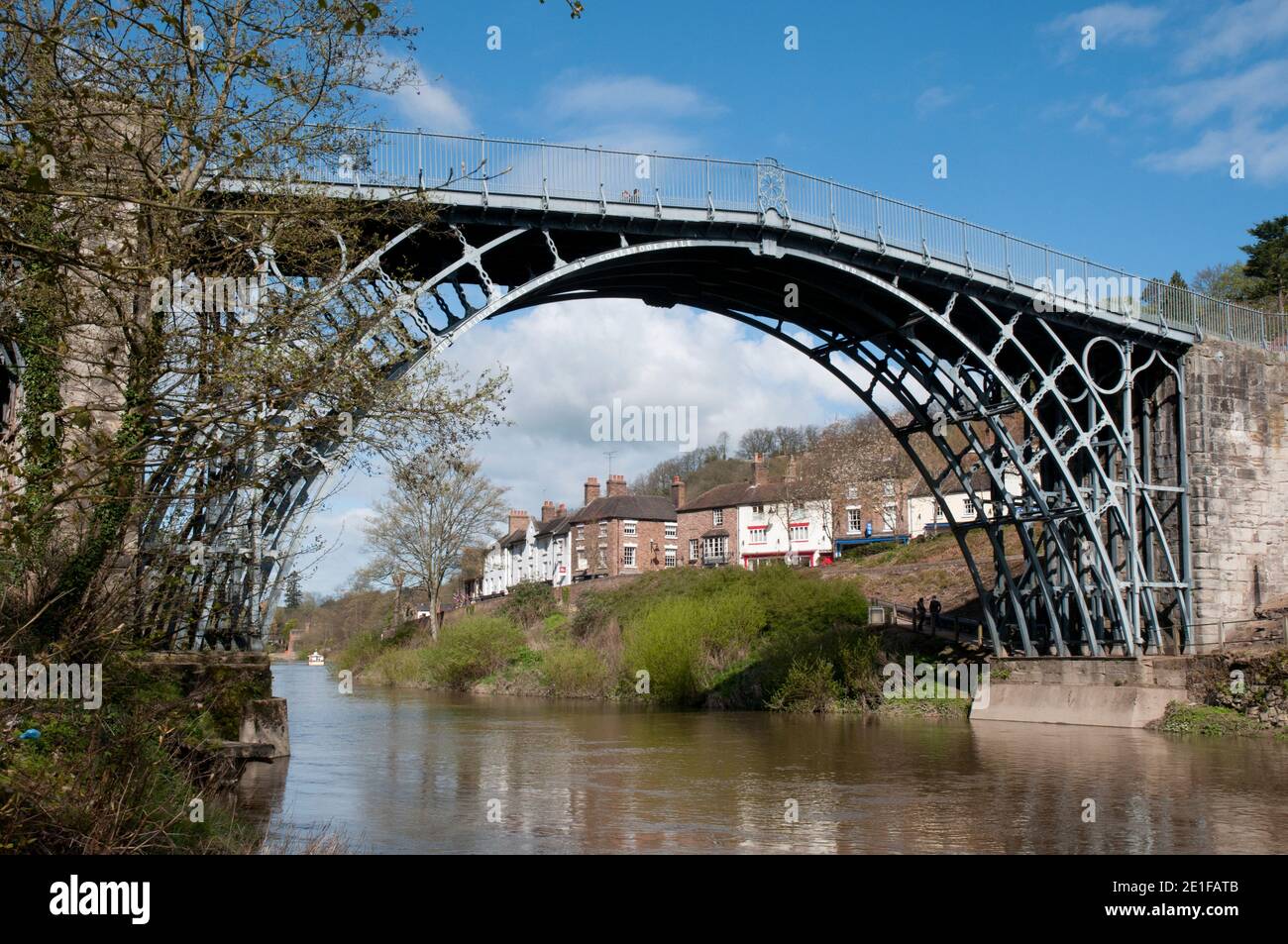 The Iron Bridge, the world's first, was constructed in 1779 over the ...