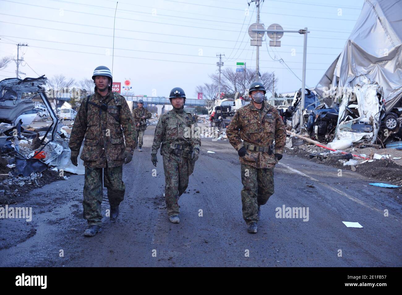 Tsunami de sendai hi-res stock photography and images - Alamy