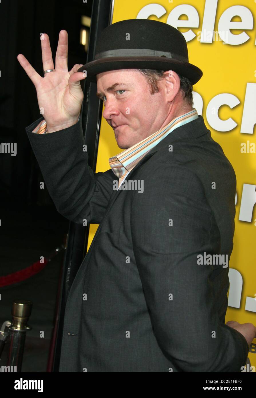 David Koechner arriving for the premiere of the film 'Paul' at Grauman ...