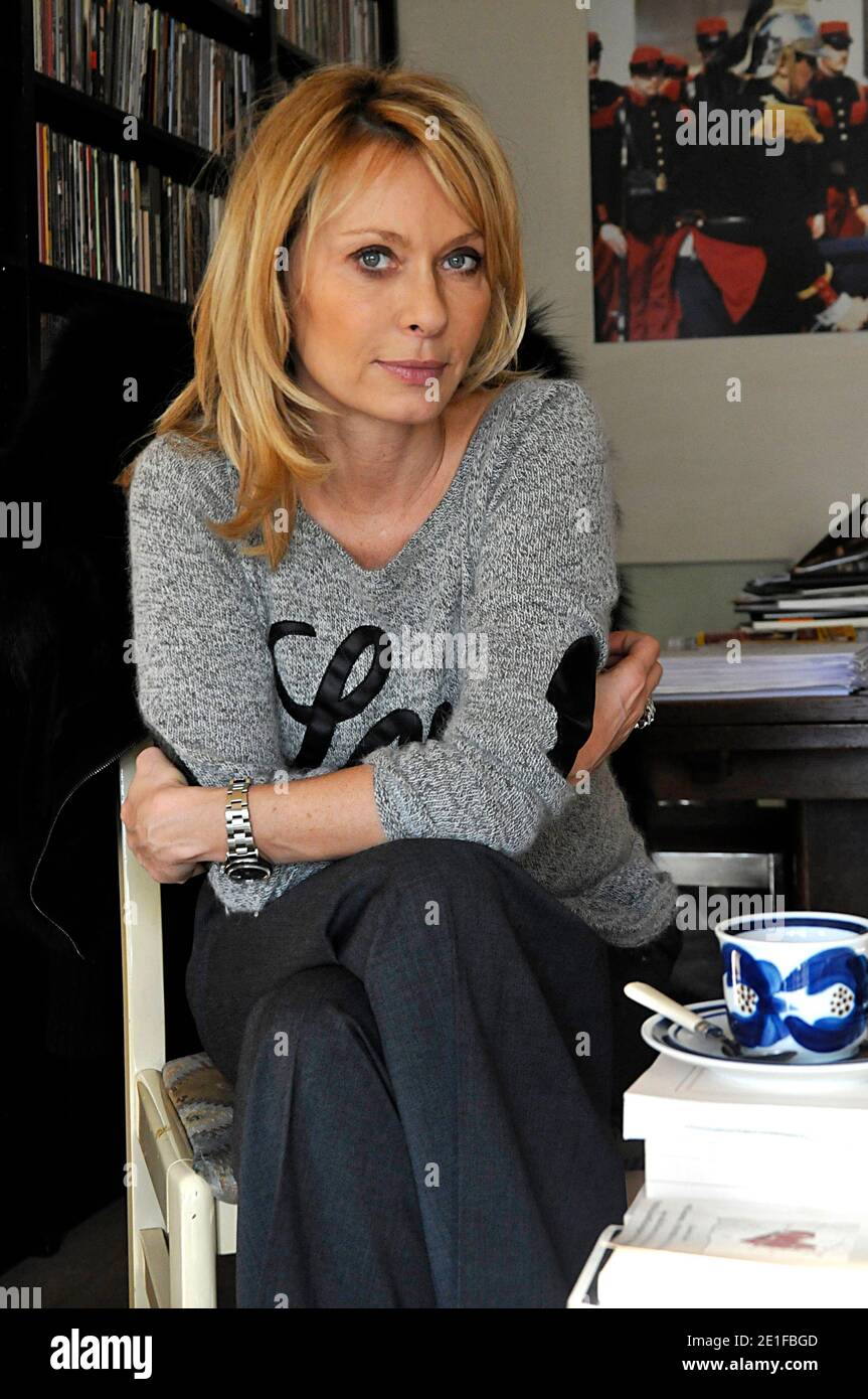 EXCLUSIVE - French Actress Valerie Steffen poses for our photographer ...