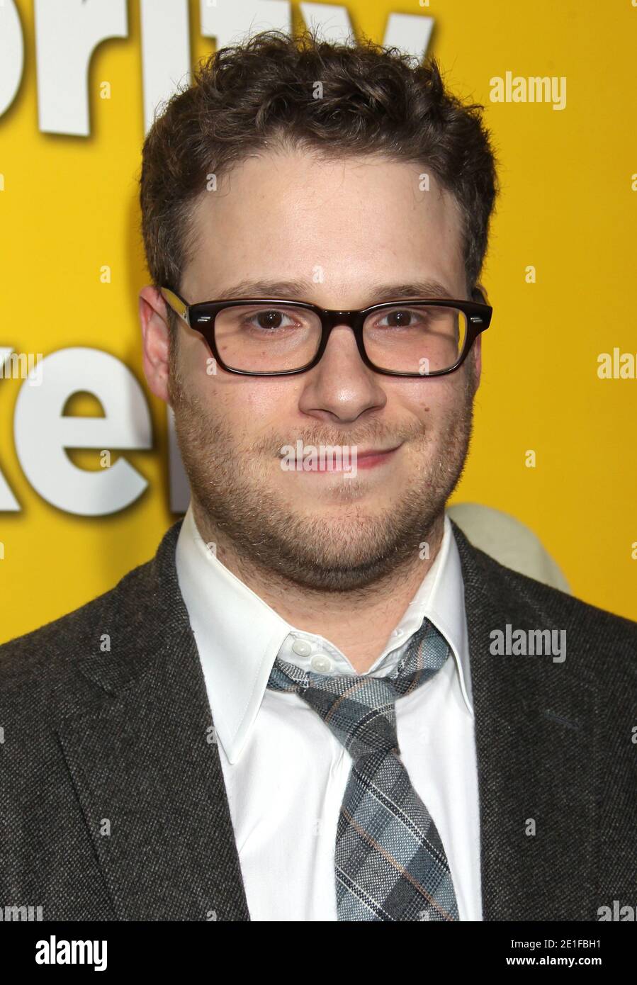 Seth Rogan arriving for the premiere of the film 'Paul' at Grauman's ...