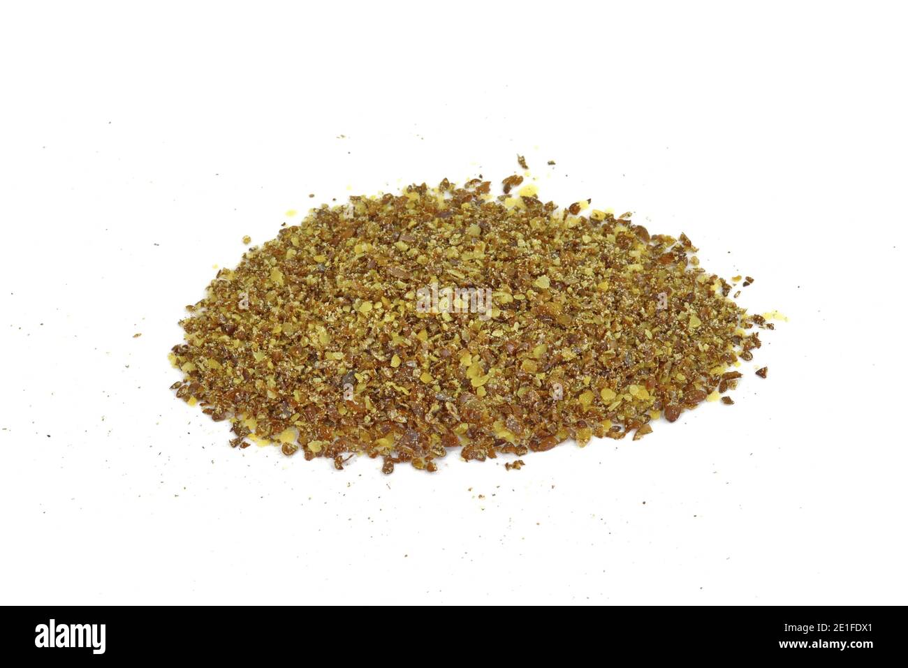 Flaxseed crushed Cut Out Stock Images & Pictures - Alamy
