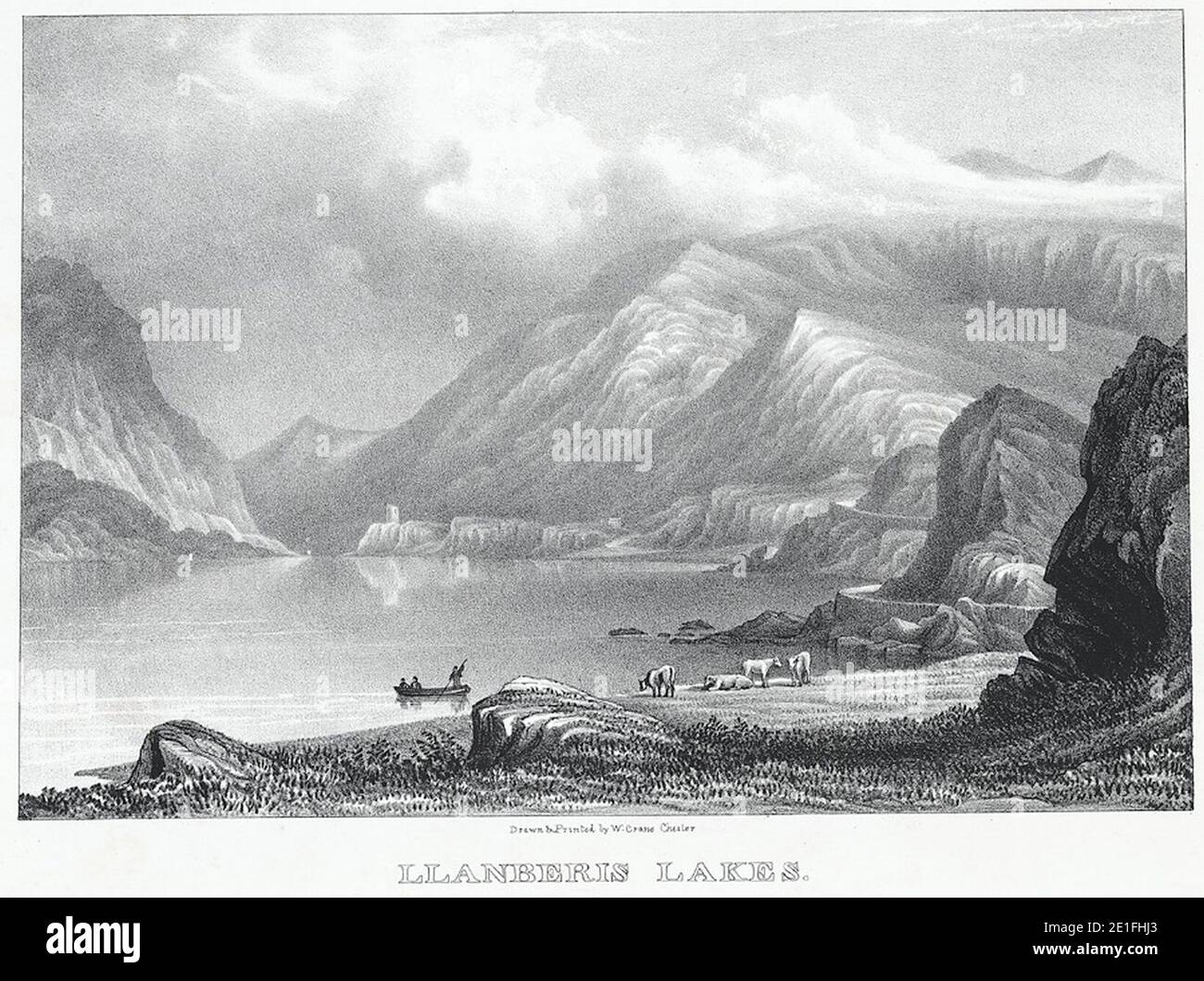 Lakes llanberis hi-res stock photography and images - Alamy