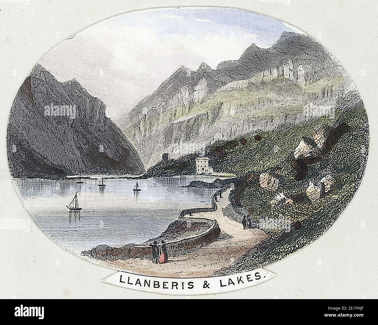Lakes llanberis hi-res stock photography and images - Alamy