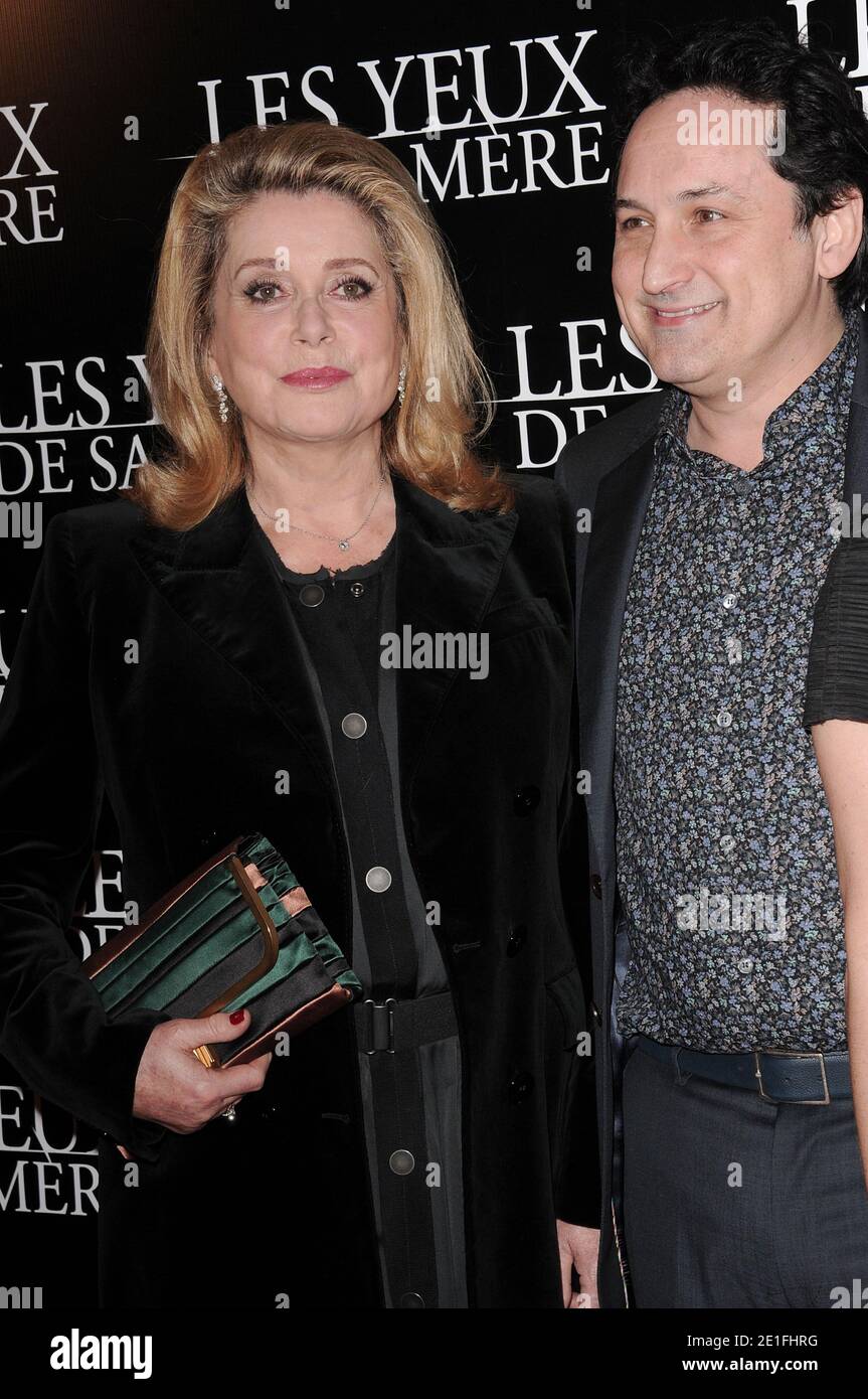 Director Thierry Klifa and Catherine Deneuve attends the premiere of ...