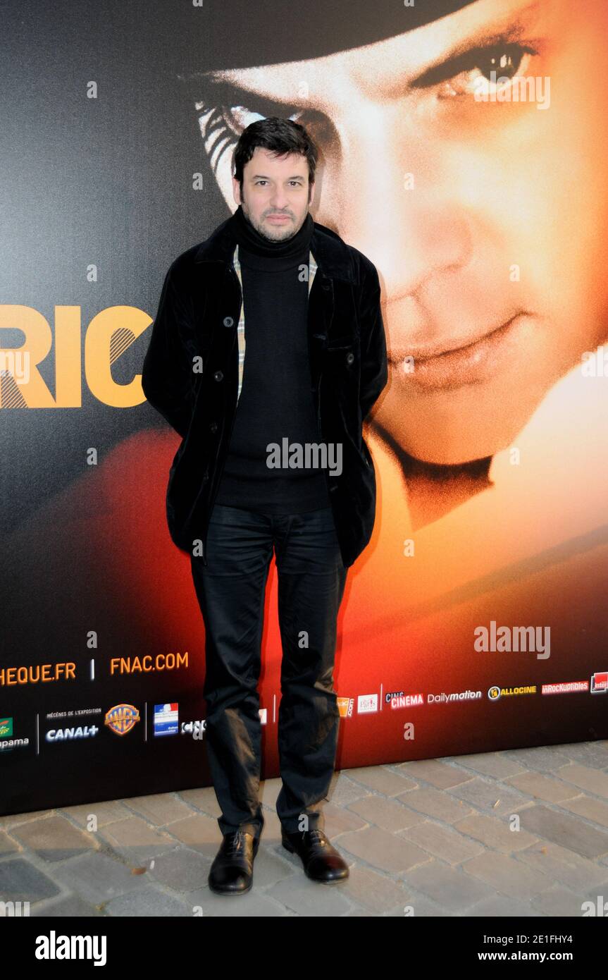 Actor Eric Caravaca arriving to the Stanley Kubrick Exhibition held at ...