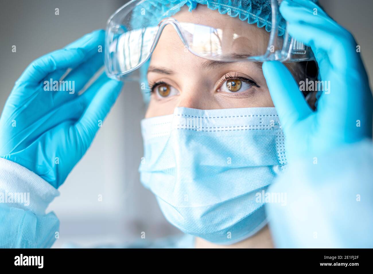 Medical Surgical Doctor and Health Care, Portrait of Surgeon Doctor in ...