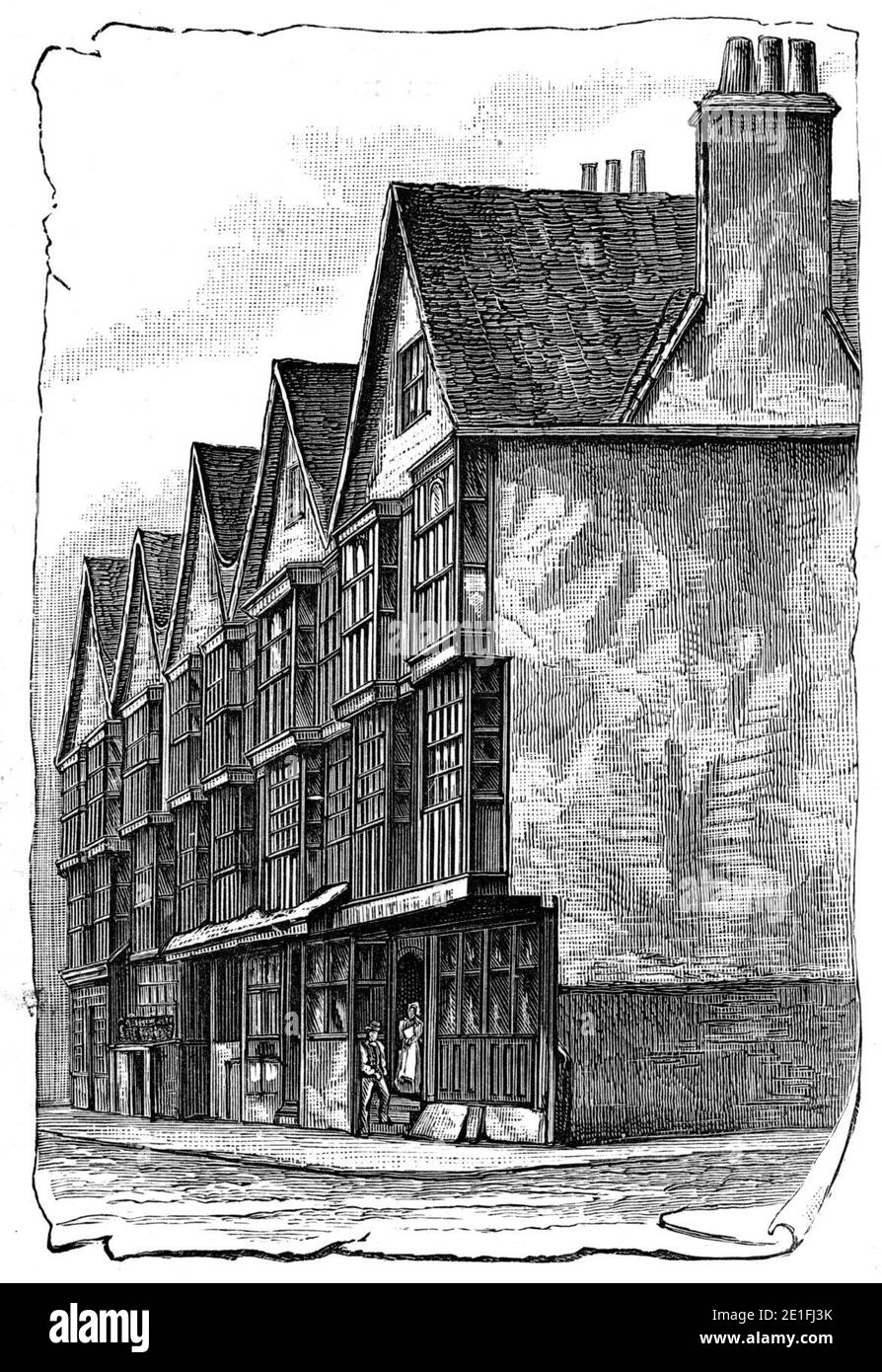 Vintage tavern scene Black and White Stock Photos & Images - Alamy