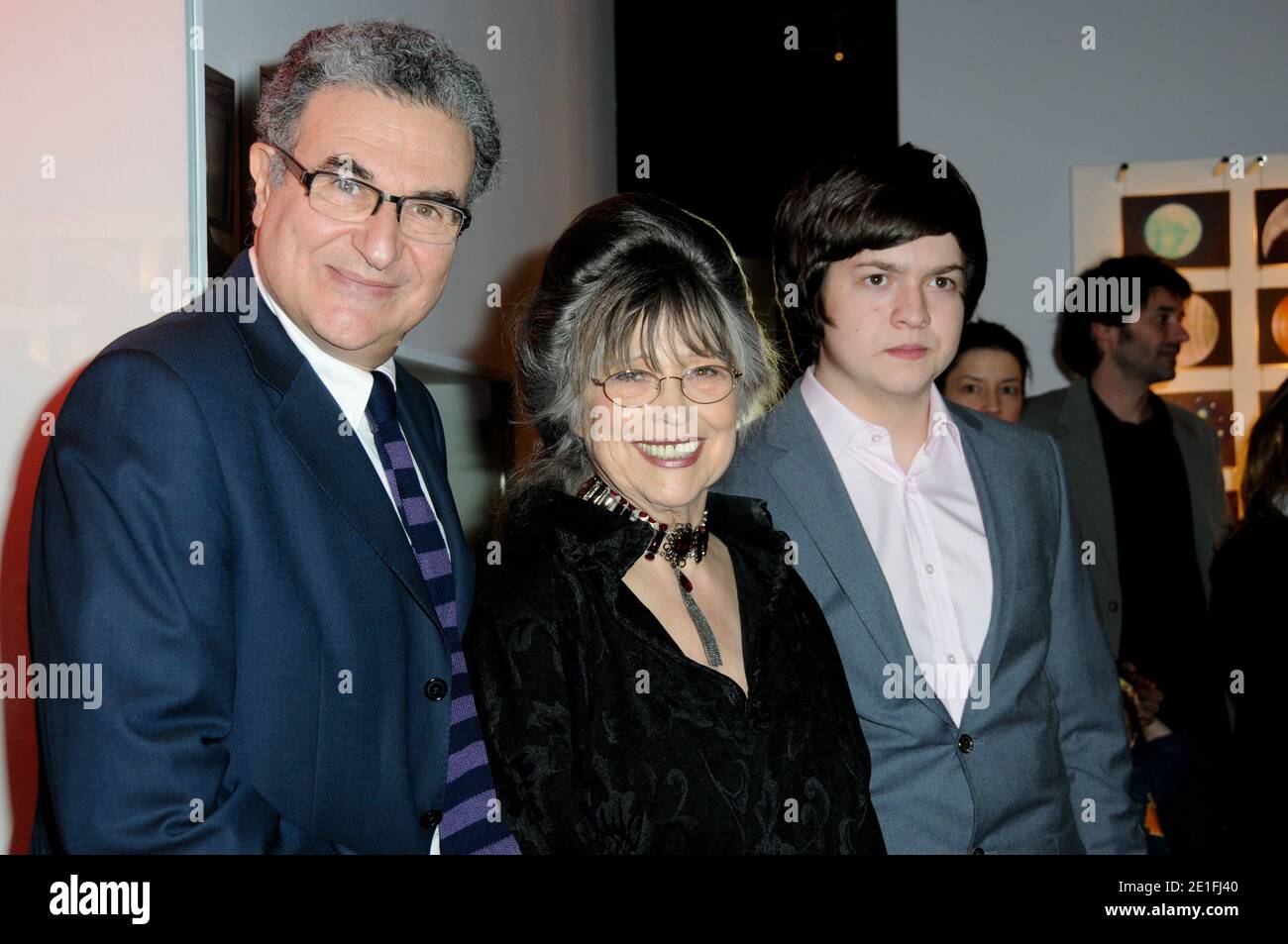 Serge Toubiana, Stanley Kubrick's widow Christiane Kubrick and Stanley ...