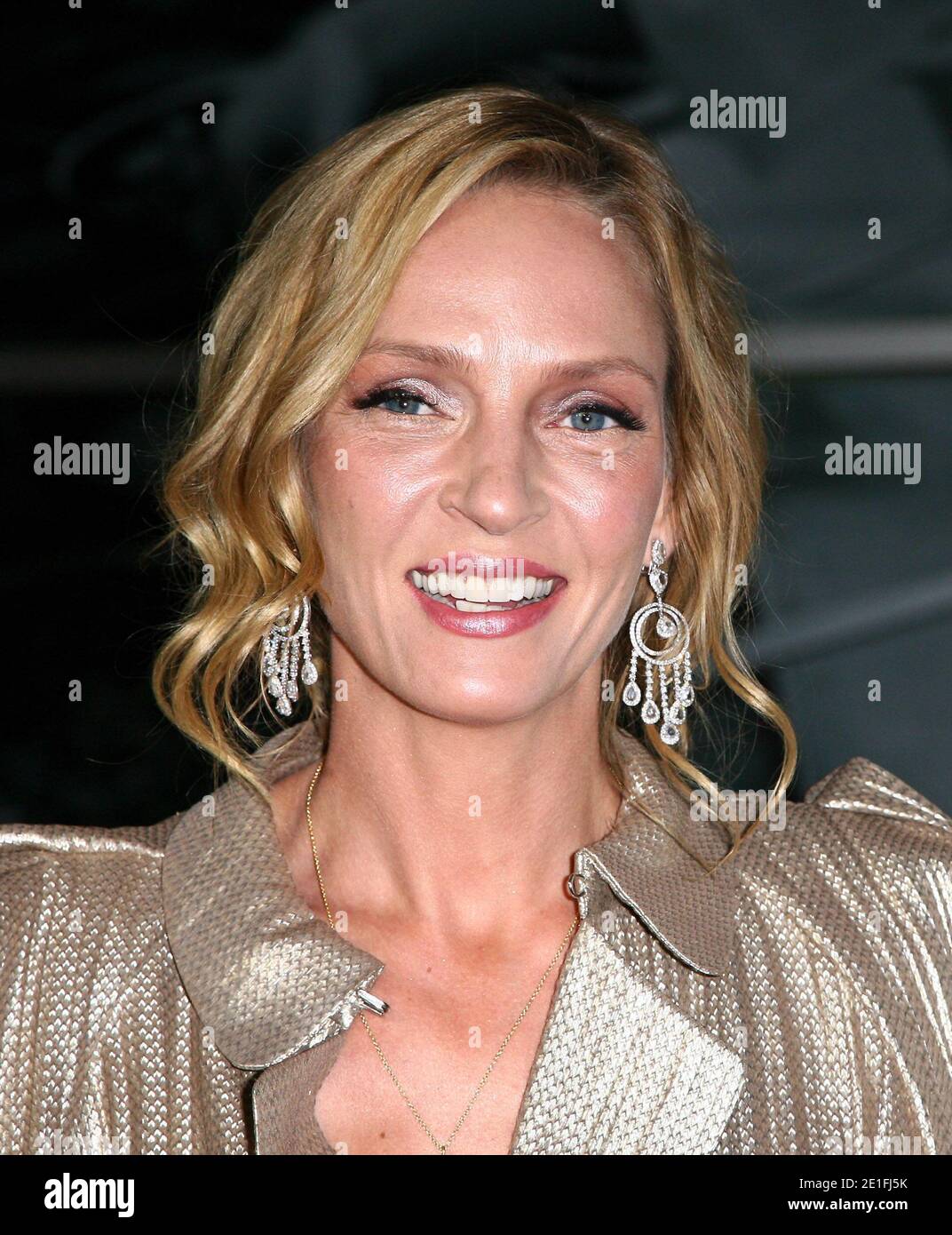 Uma Thurman arriving for the premiere of Magnolia Picture's "Ceremony ...