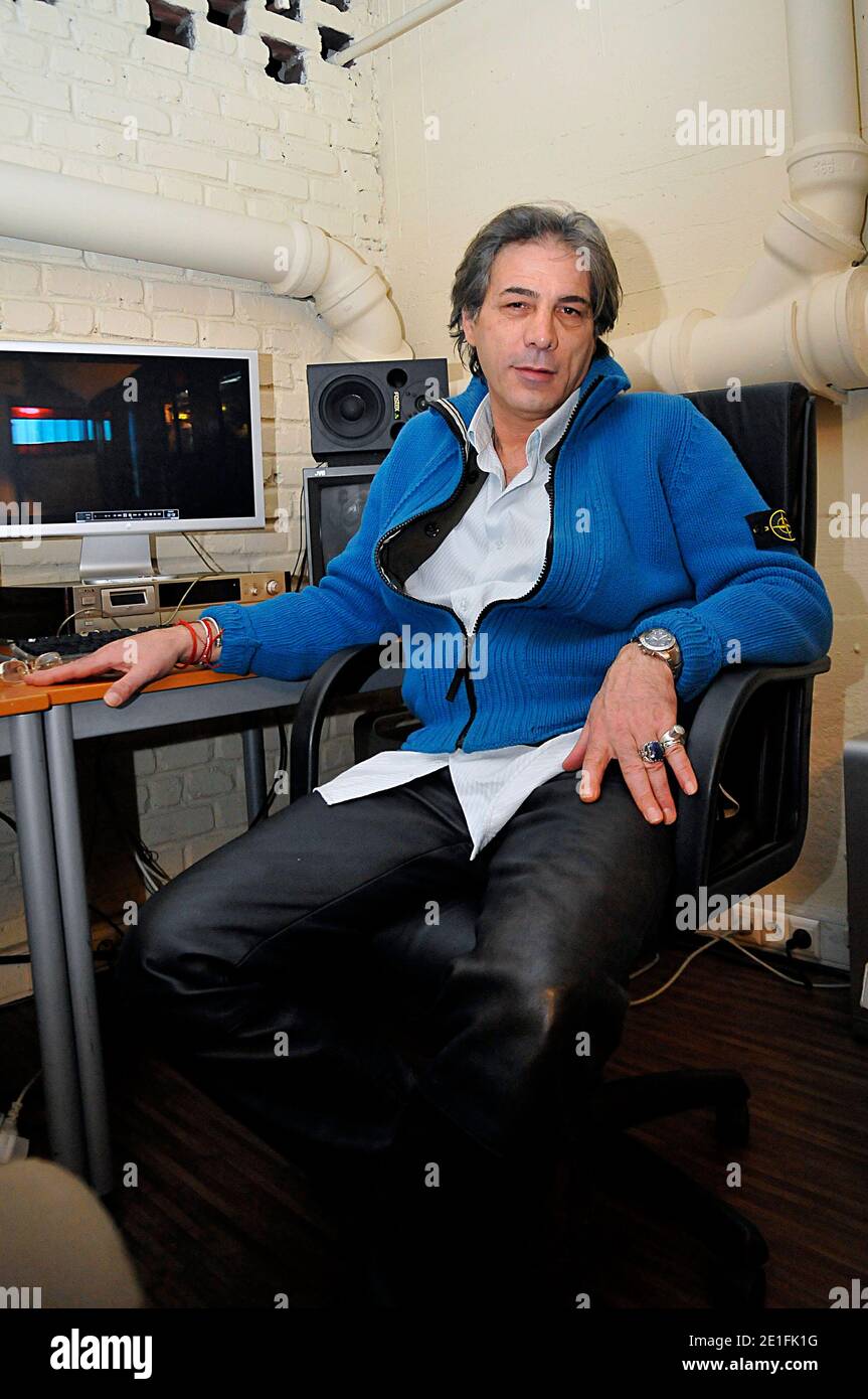 EXCLUSIVE - Former boxer and actor Stephane Ferrara poses for our ...