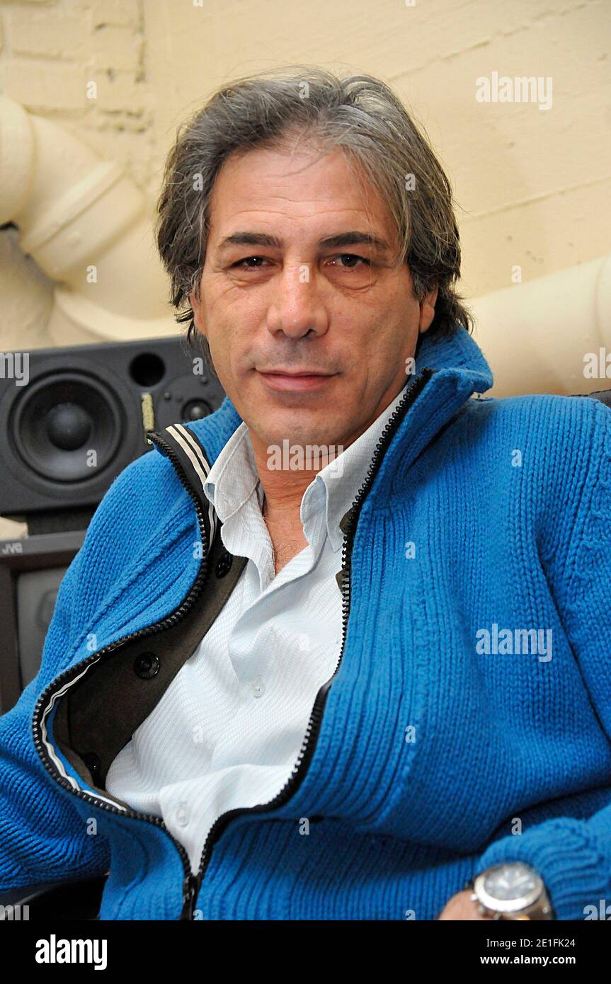 EXCLUSIVE - Former boxer and actor Stephane Ferrara poses for our ...