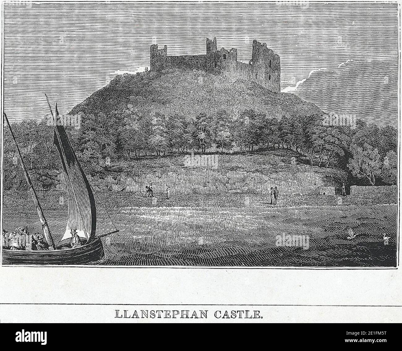 Llanstephan castle hi-res stock photography and images - Alamy