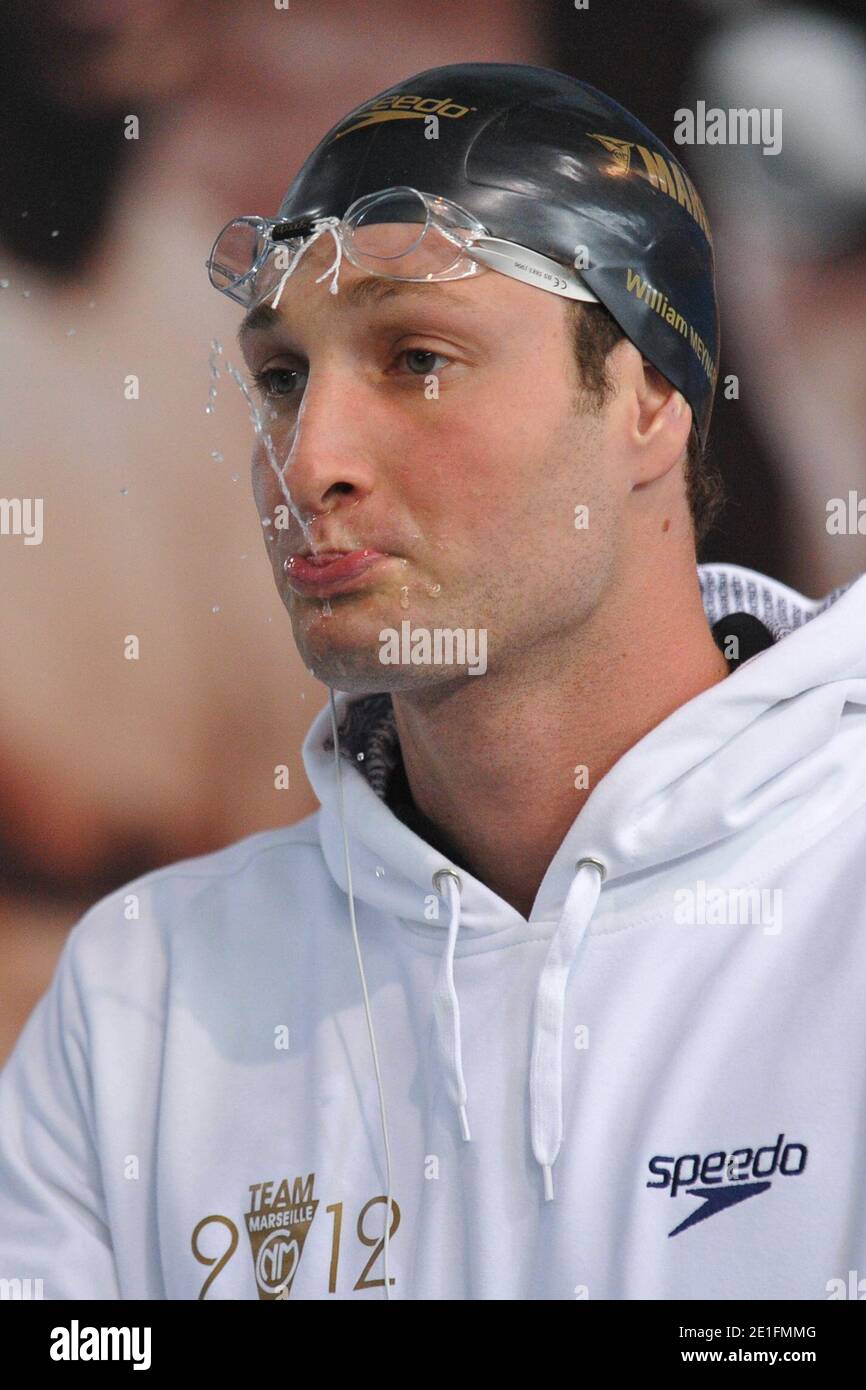 William Meynard competes on men's 200 meters freestyle heats during the ...