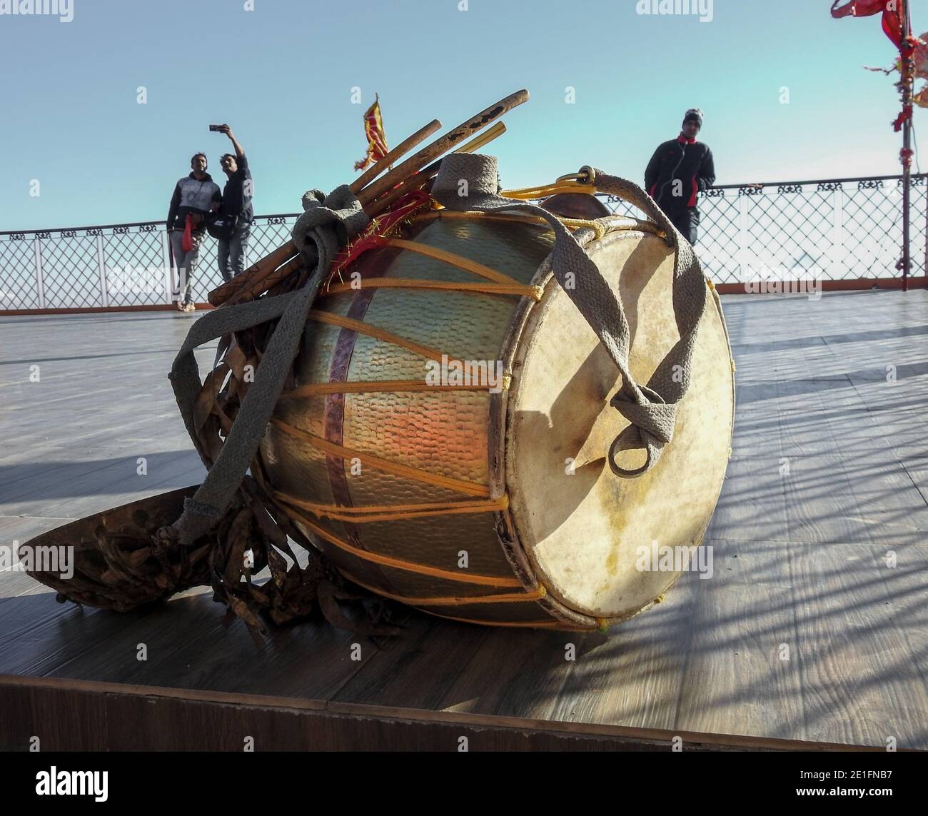 Himalayan drums hi-res stock photography and images - Alamy