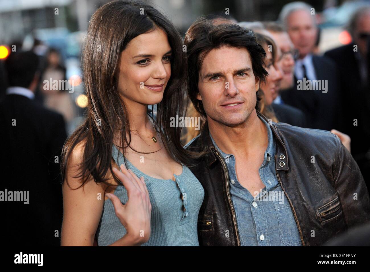 Tom Cruise and Katie Holmes arriving at The ReelzChannel world premiere ...