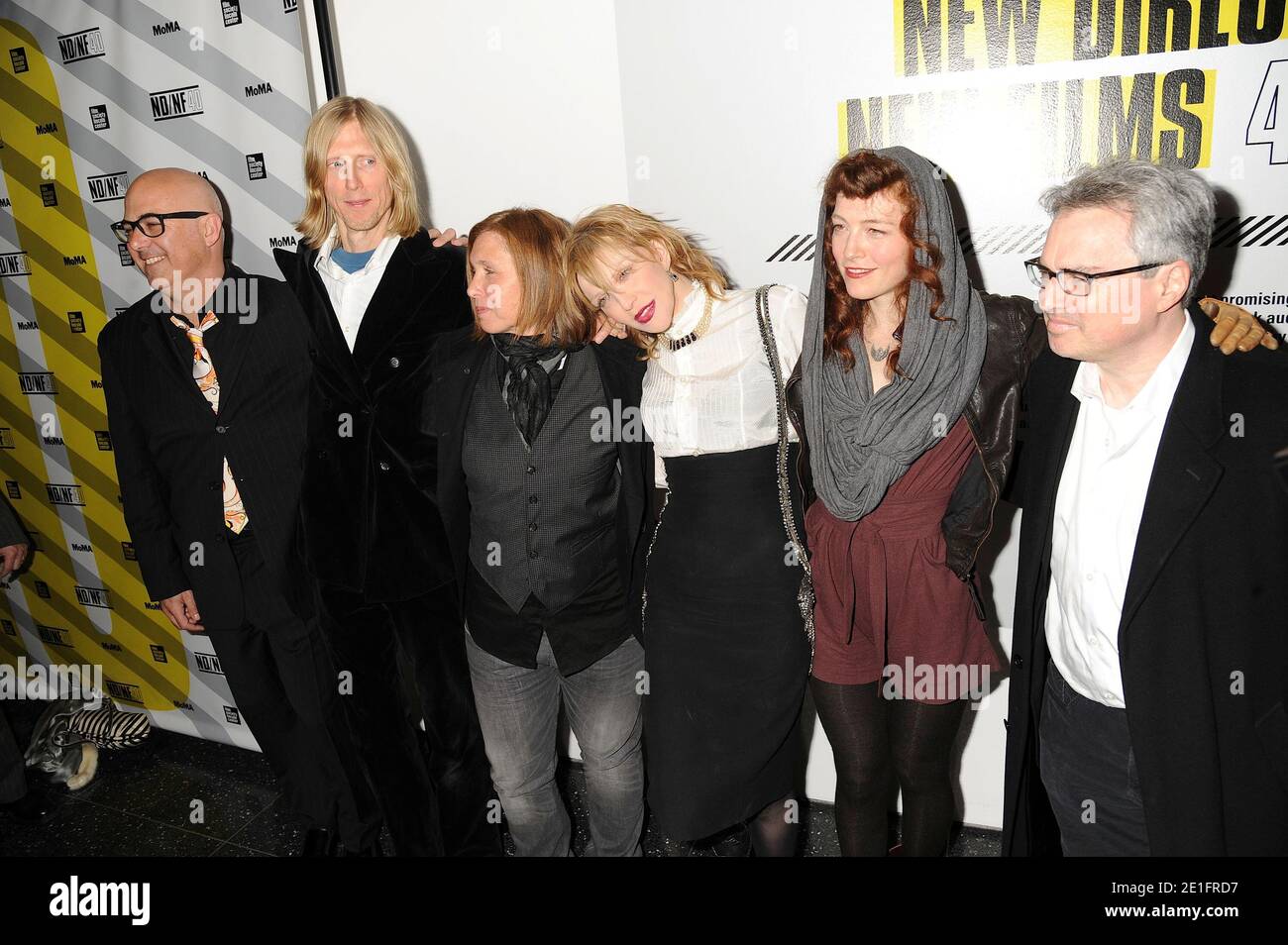 Hole band members L-R: P. David Ebersole, Eric Erlandson, Patty Schemel ...