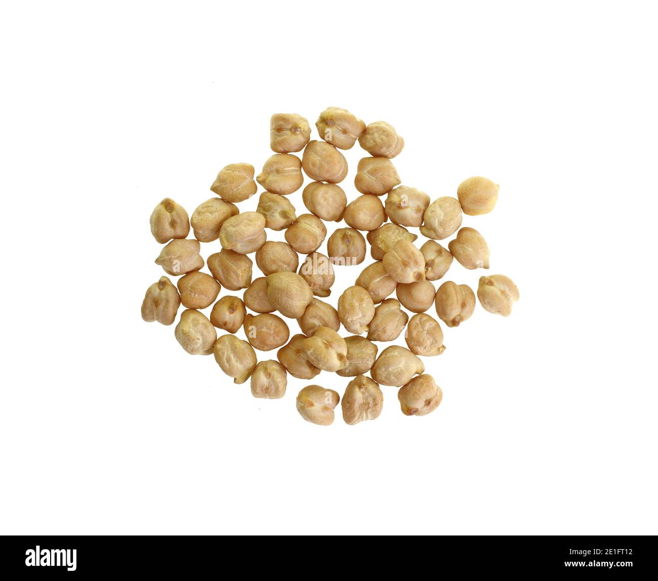 Chickpea on a white background Stock Photo - Alamy